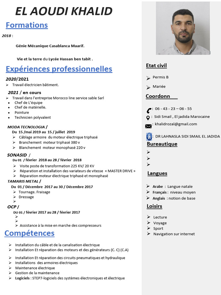 cv khalid (1) | PDF