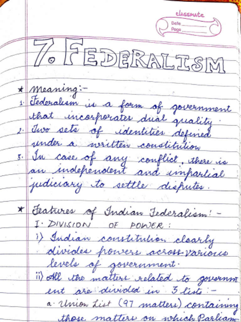 CH 7 Federalism | PDF