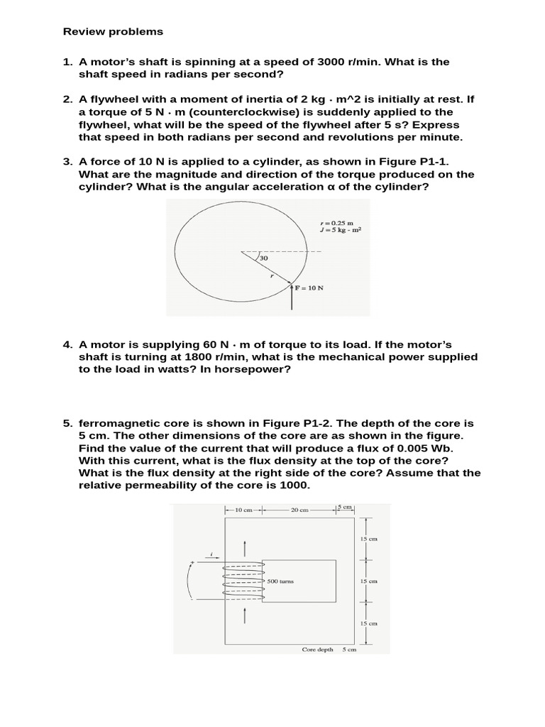DC-Machines-Fundamentals-problems-AutoRecovered | PDF DC-Machines-Fundamentals-problems-AutoRecovered | PDF