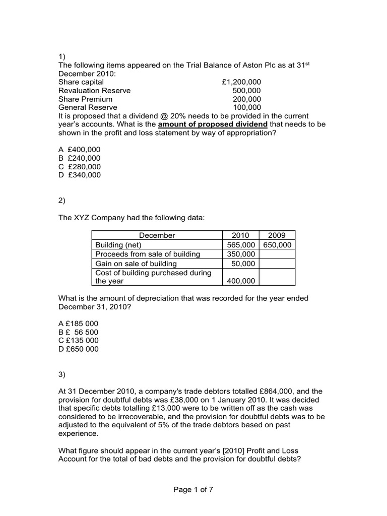 Practice 20 Questions 202010 | PDF