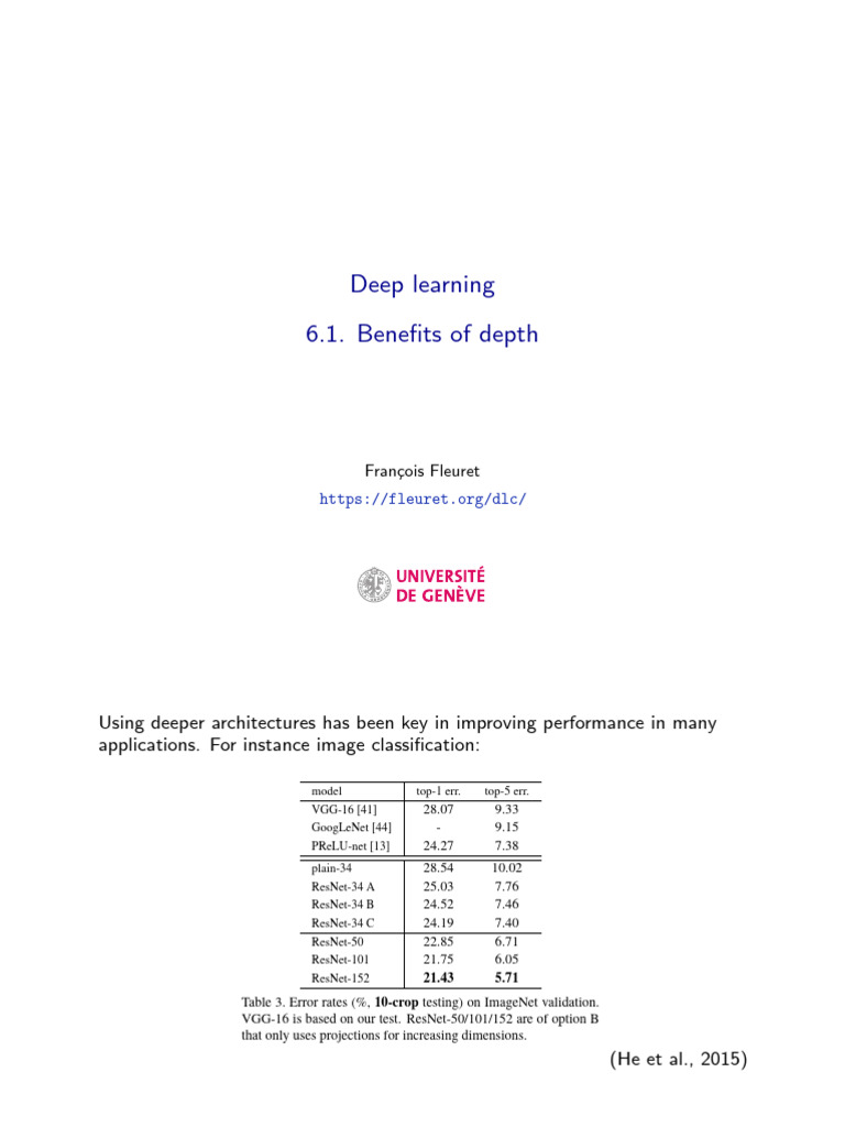 DLC Slides 6 1 Benefits of Depth | PDF