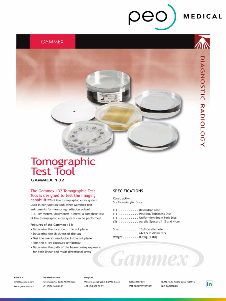 Tomographic-Test-Tool-Model-132-PEOnised-Datasheet | PDF