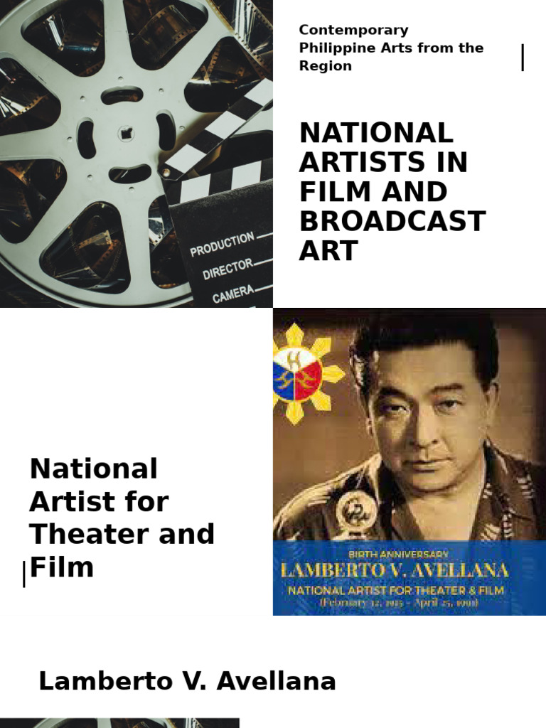 L09 National Artist For Broadcast and Film | PDF