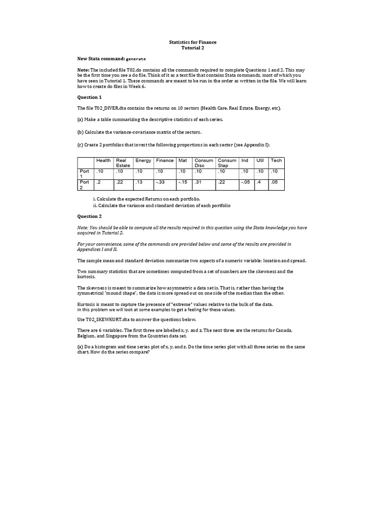 Tutorial2 QN Other 2022 | PDF