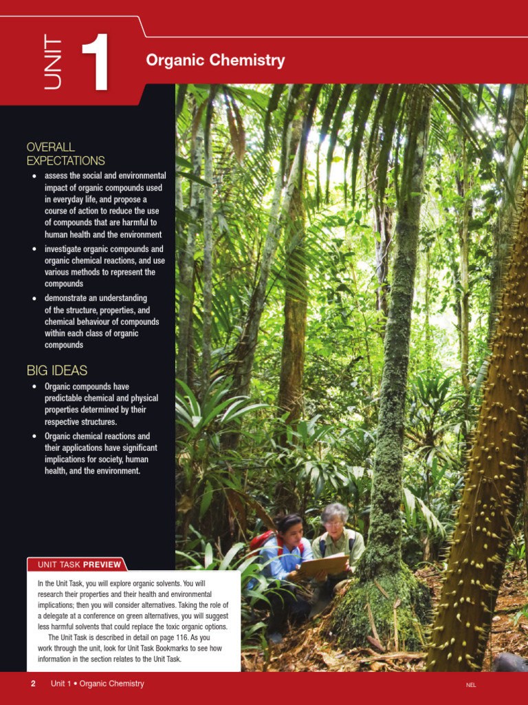 Unit 1 - Organic Chemistry | PDF