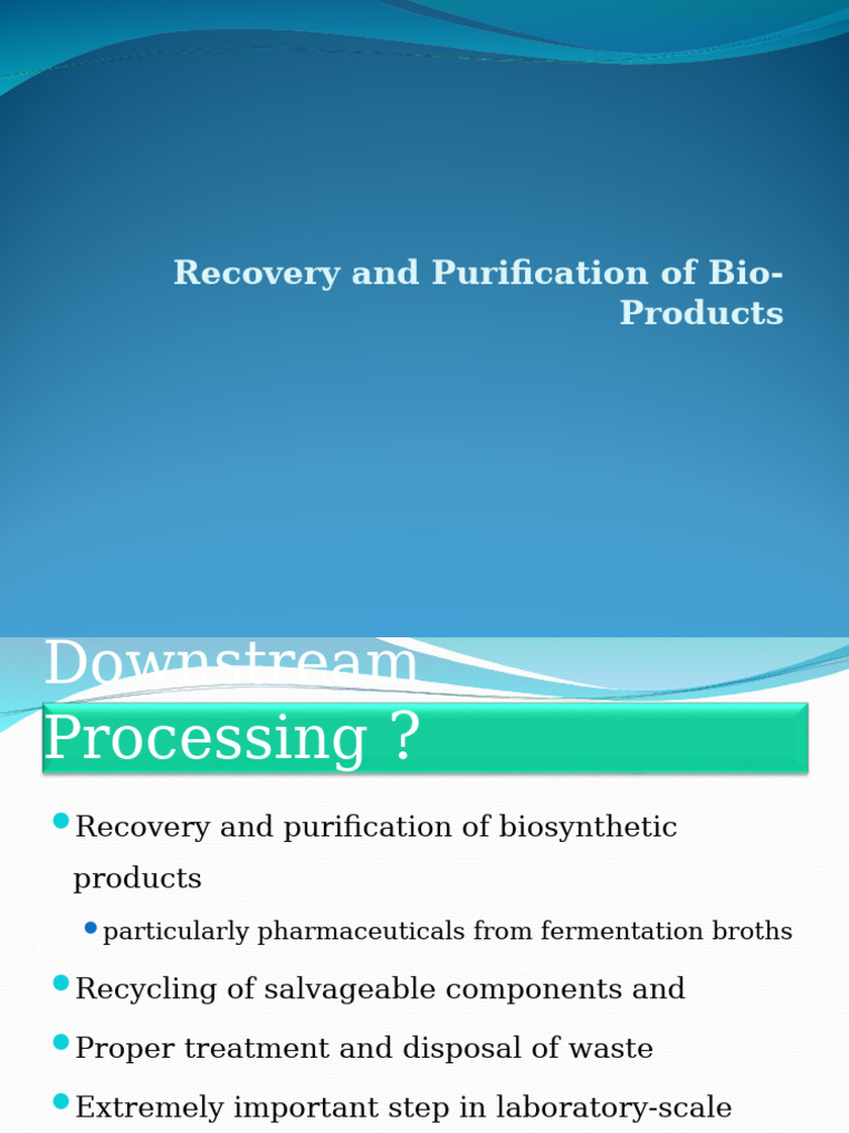 5 Separation and Purification Part 1 | PDF