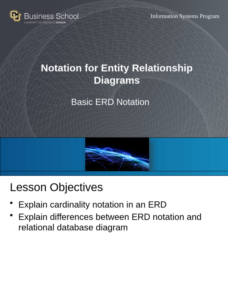 Basic ERD Notations | PDF