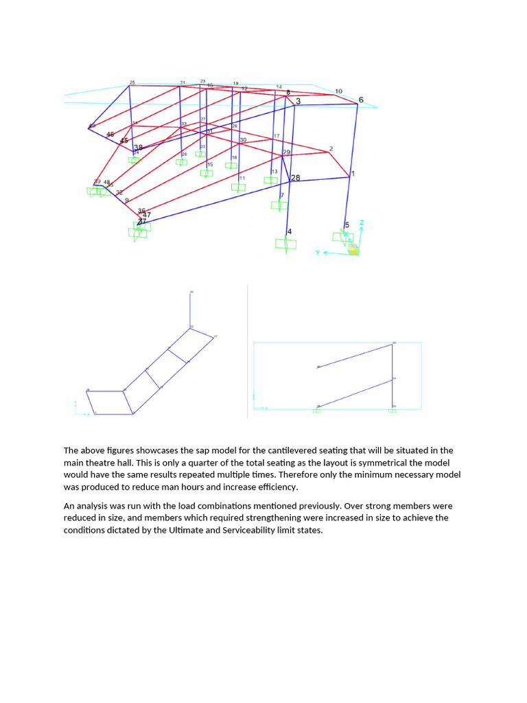 Final Report - SAP2000 | PDF