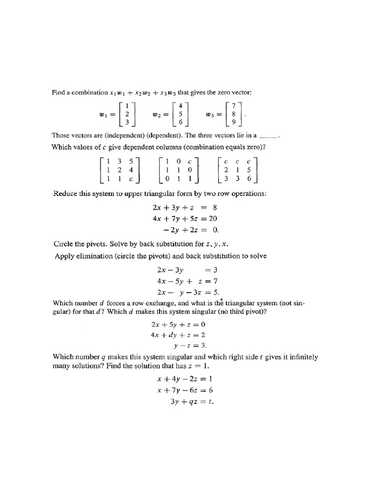 Problem sheet 1 | PDF Problem sheet 1 | PDF