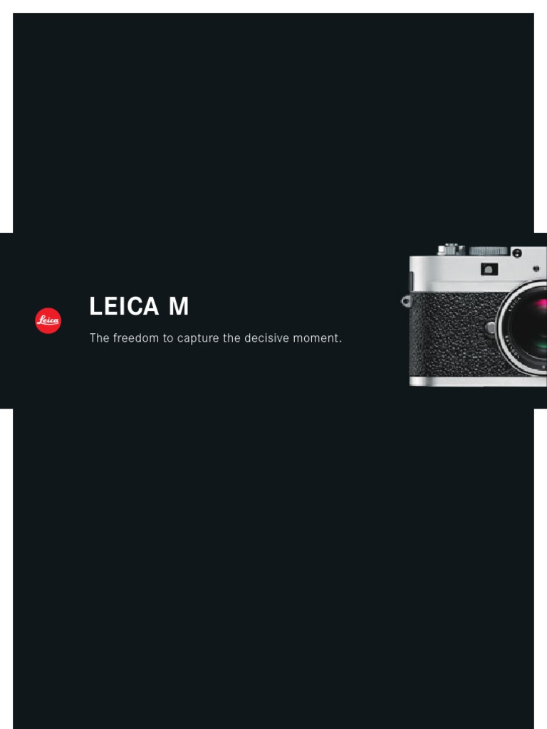 Leica M System | PDF | Optics | Optical Devices