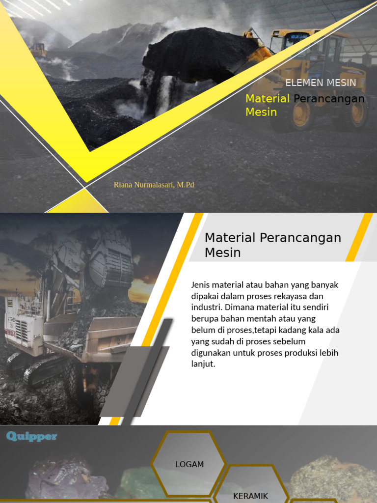 Material Perancangan Mesin Elemen | PDF