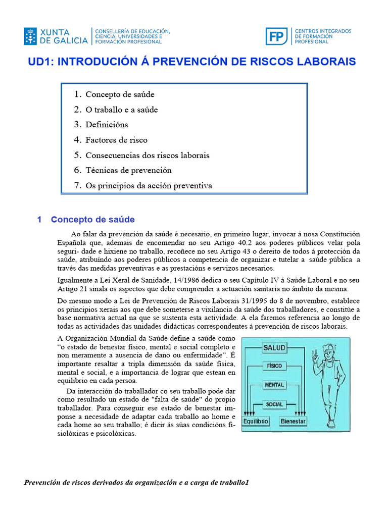 Ud1. Introduccion A PRL | PDF