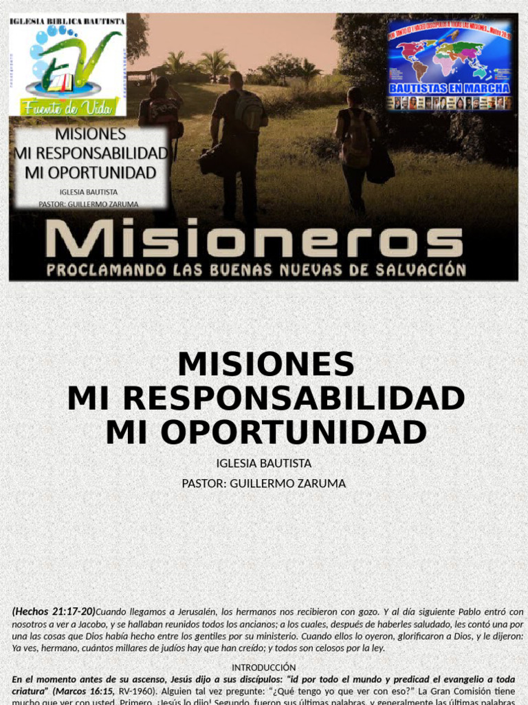 Misiones Mi Resp-Mi Oportunidad | PDF