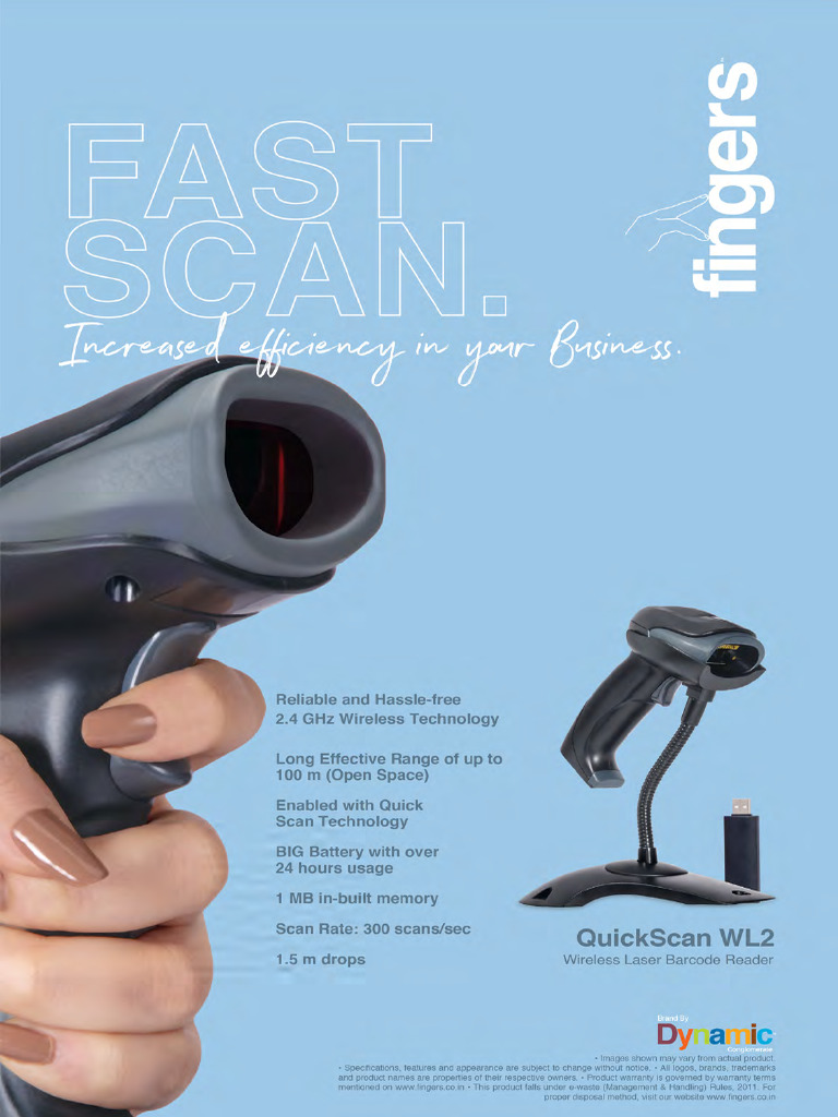 FINGERS QuickScan WL2 | PDF