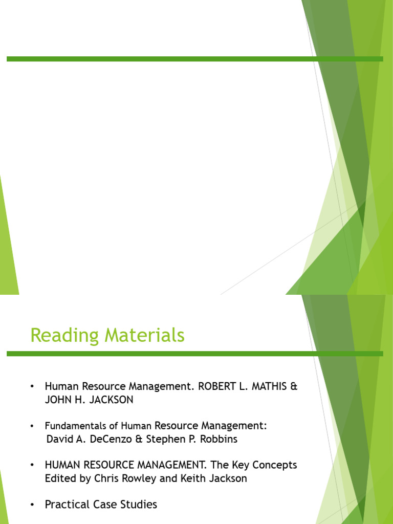 Lecture 1. Fundamentals of HRM | PDF