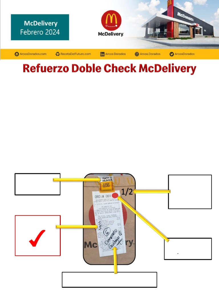 Doble Check McDelivery | PDF