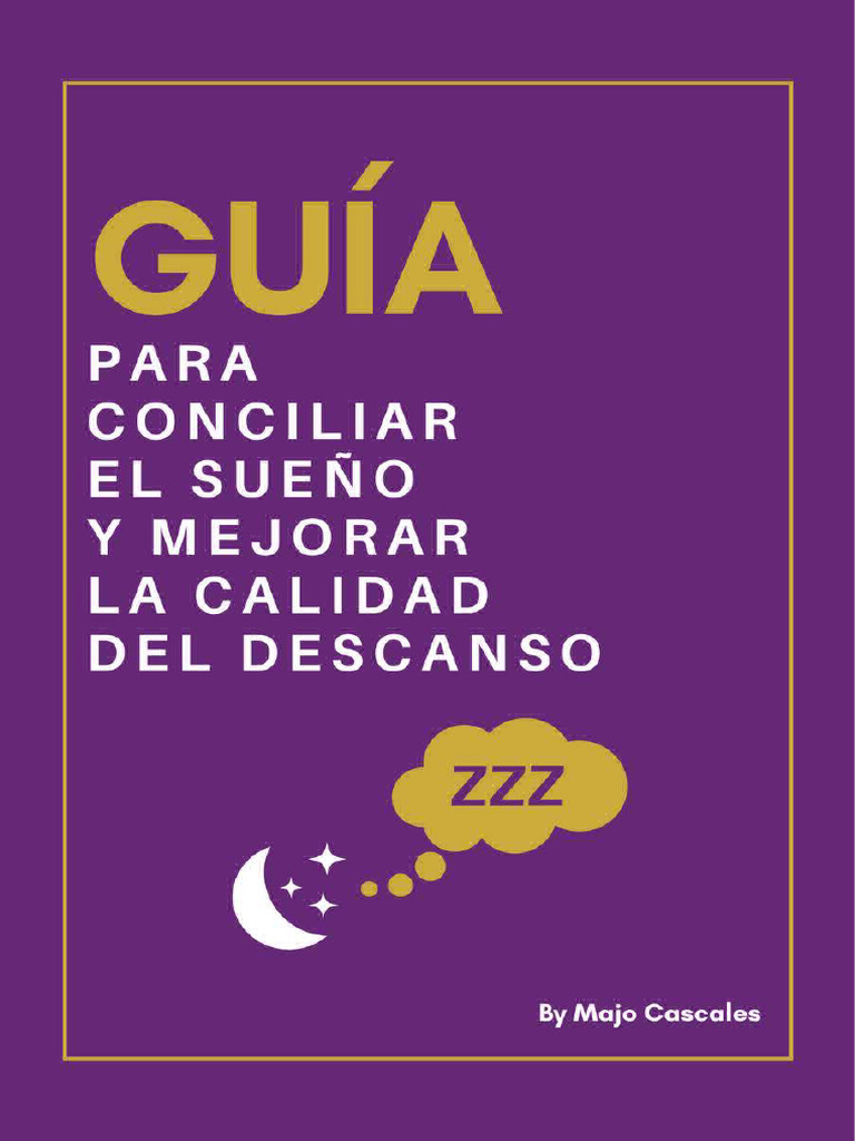 Guia para Conciliar El Sueno | PDF