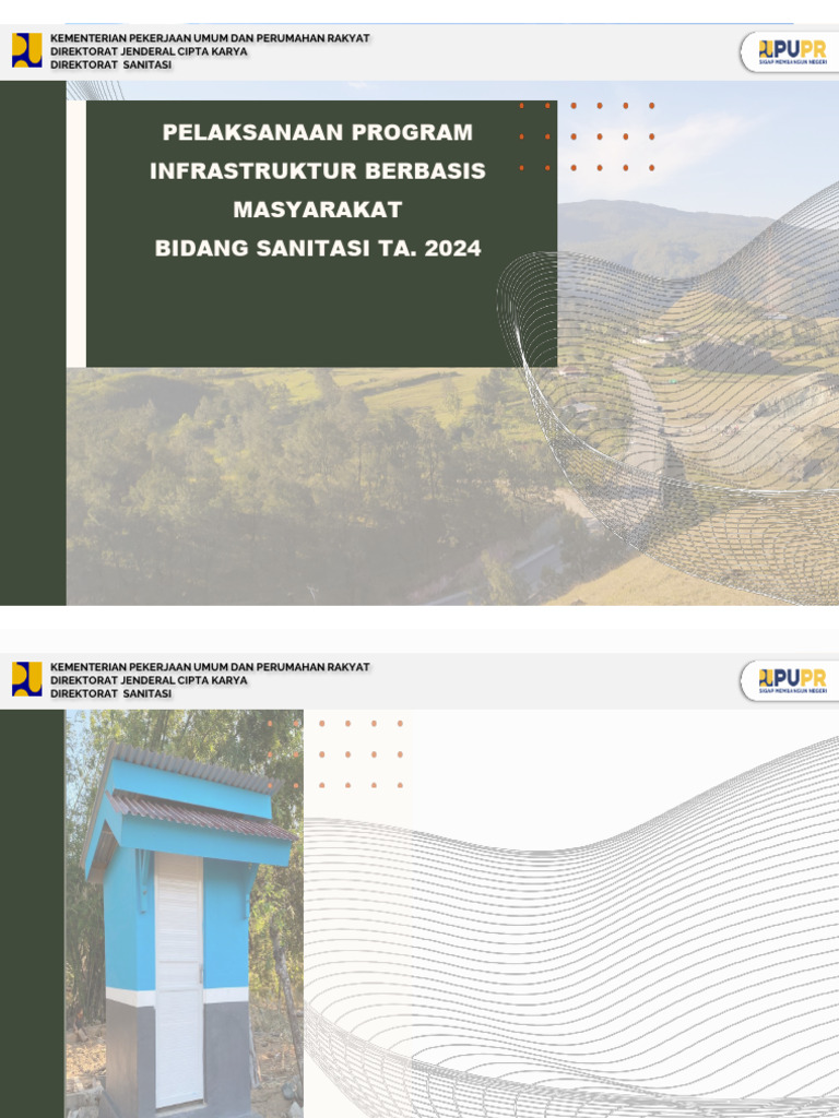 Progres Sanimas Tahap 4 MG 1 Kab. TTS | PDF
