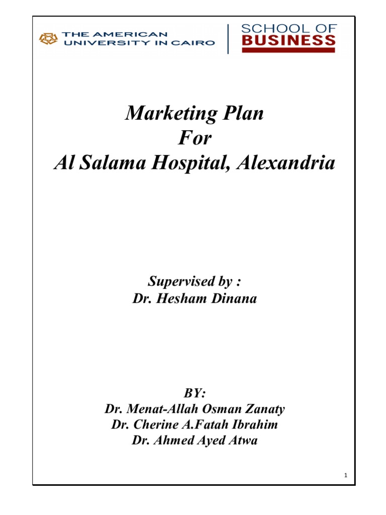 Healthcare Marketing Plan Overview | PDF | Hospital | Competition