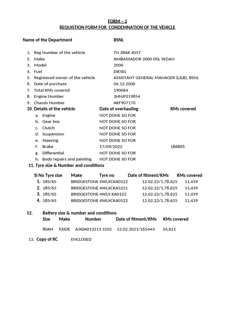 Scrapping Form 1 | PDF