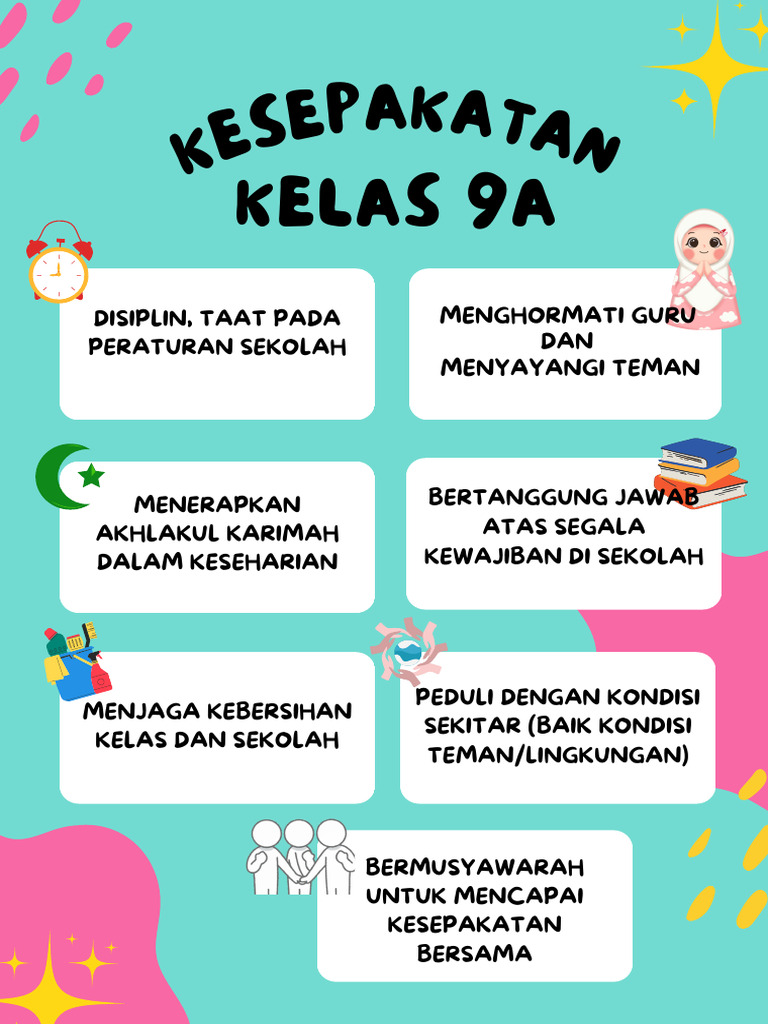 Kesepakatan Kelas 9A | PDF