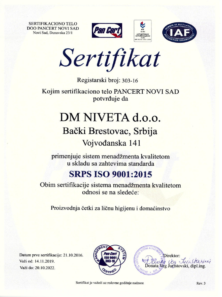 Sertifikat Iso 90012015 2 Pdf