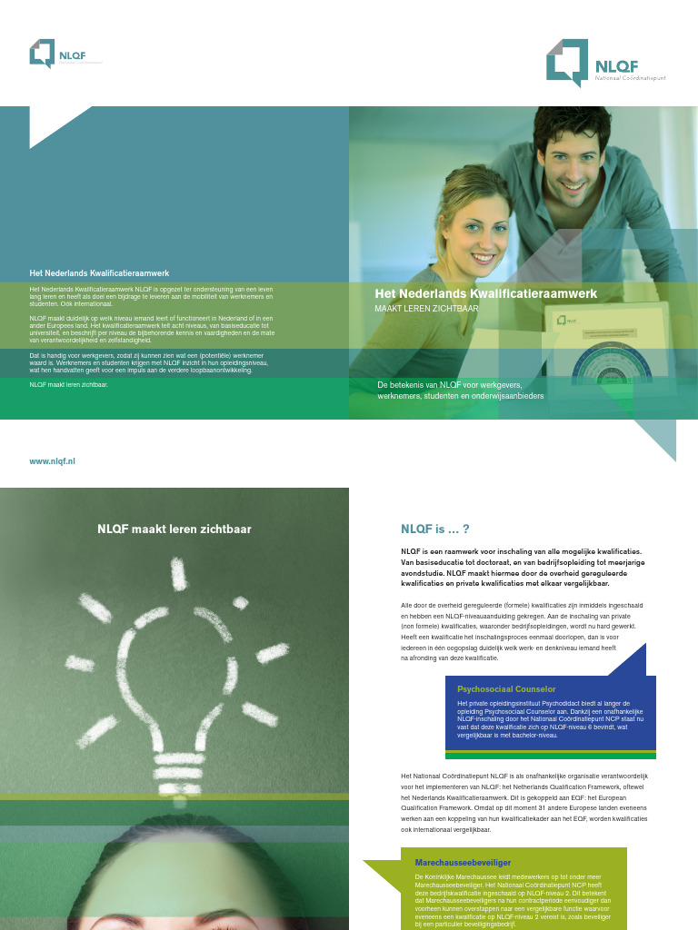 NLQF: Vergelijkbare Kwalificatieniveaus | PDF