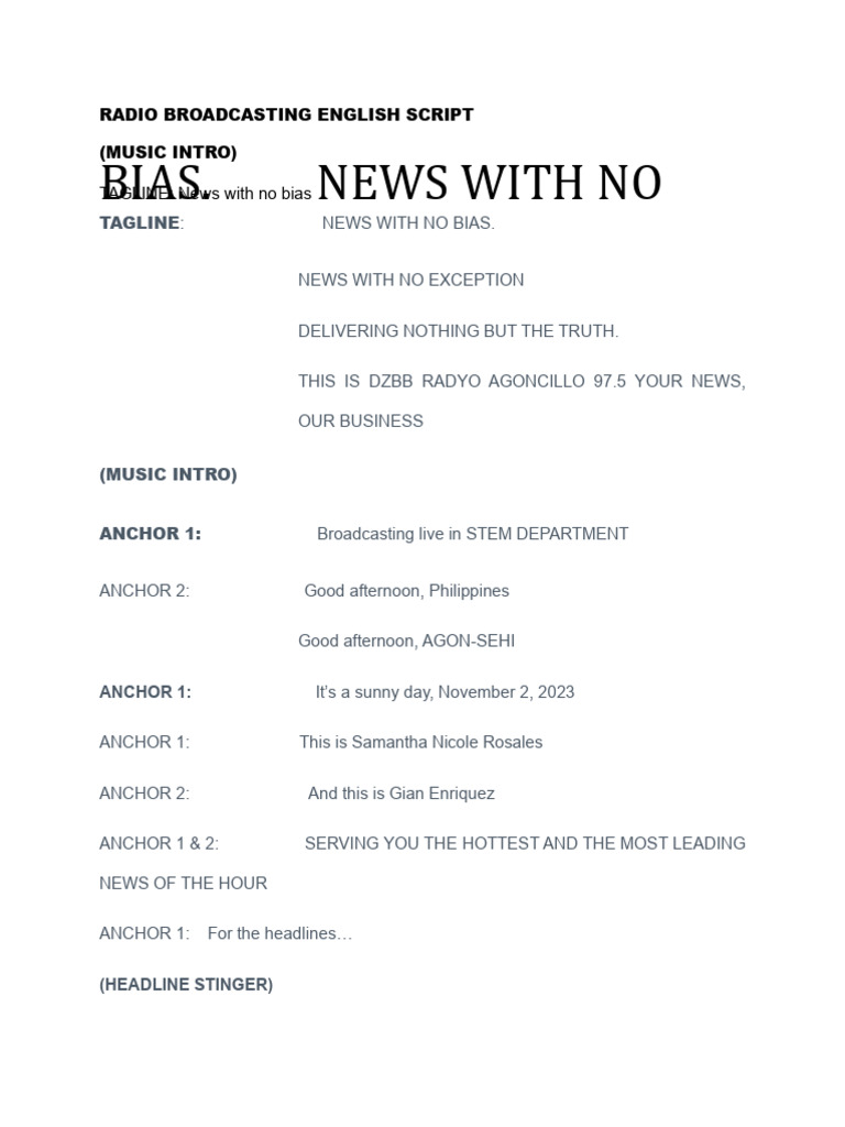 BROADCASTING | PDF