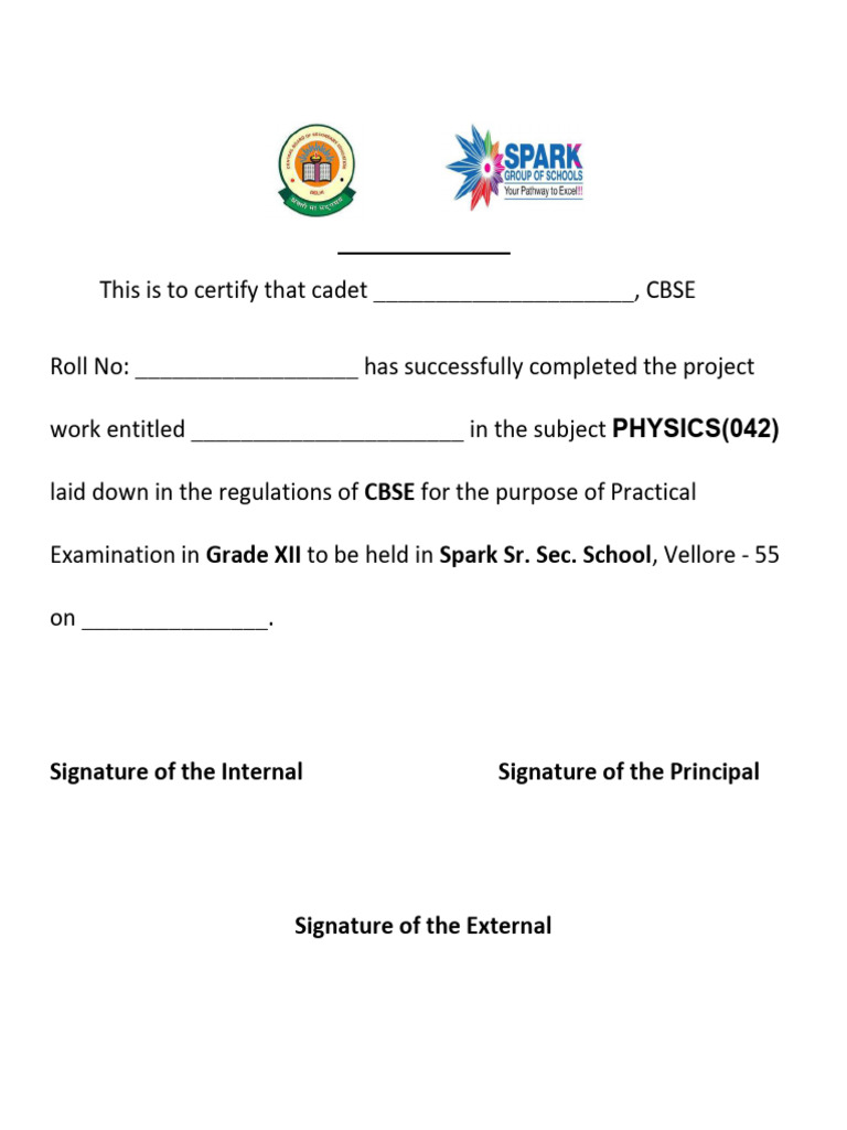 Practical Exam Format (Chemistry) | PDF