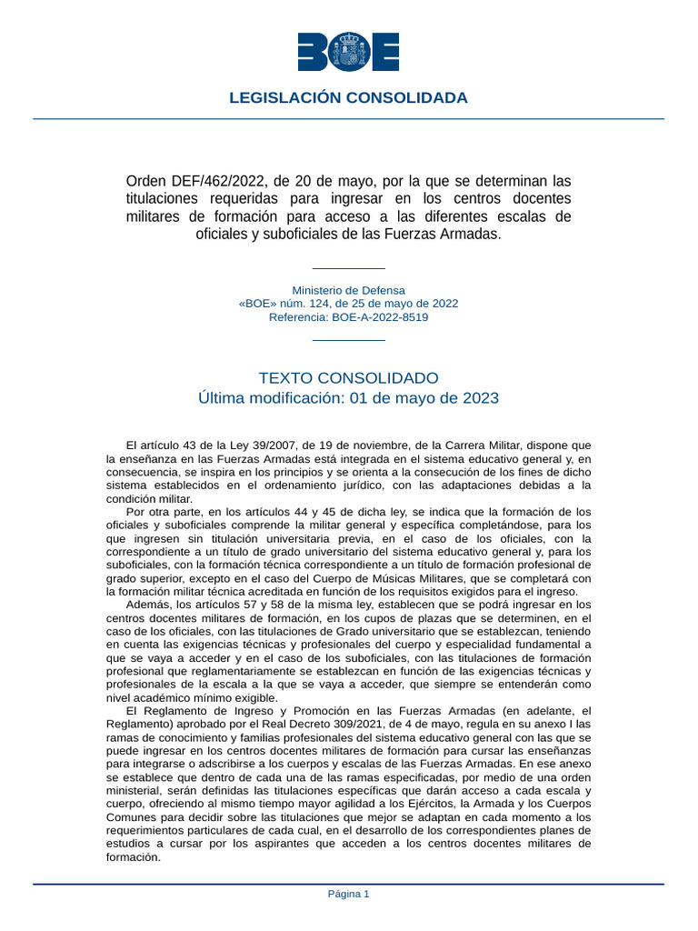 BOE A 2022 8519 Consolidado | PDF