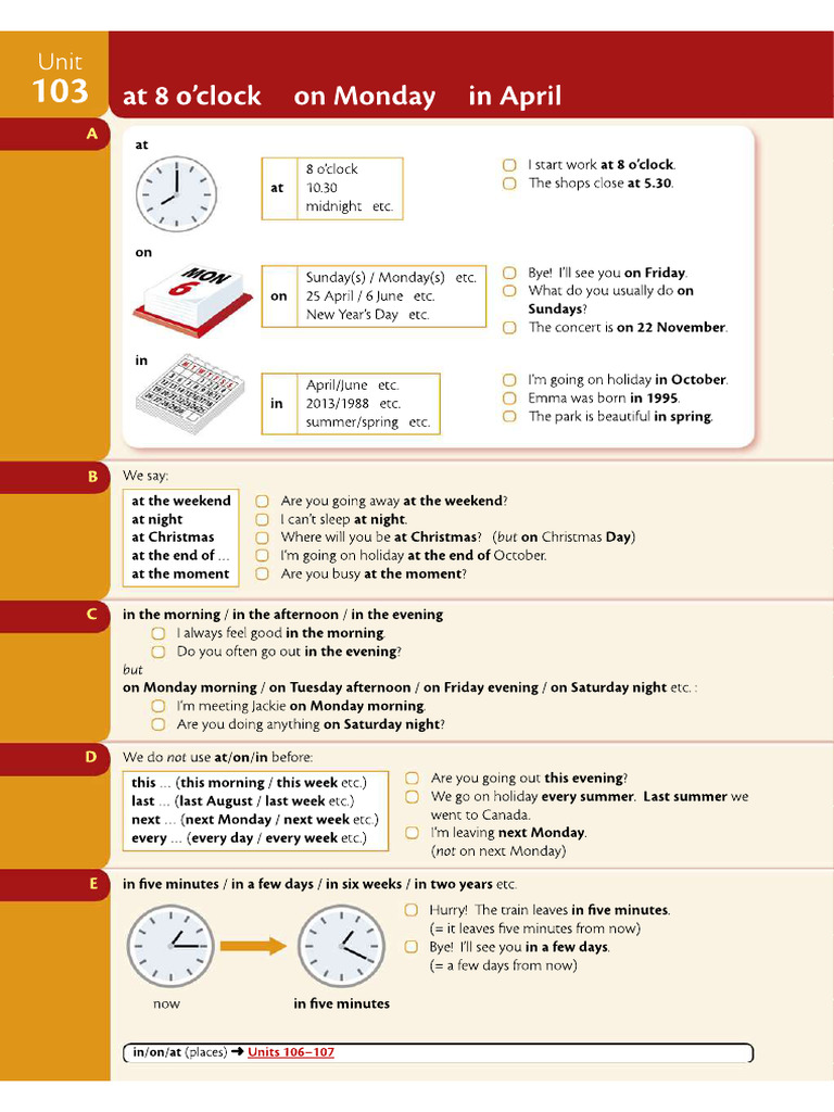 Prepositions - Murphy - Theory + Exercises | PDF
