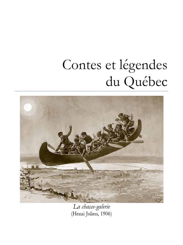 Recueil de Contes Du Quebec | PDF