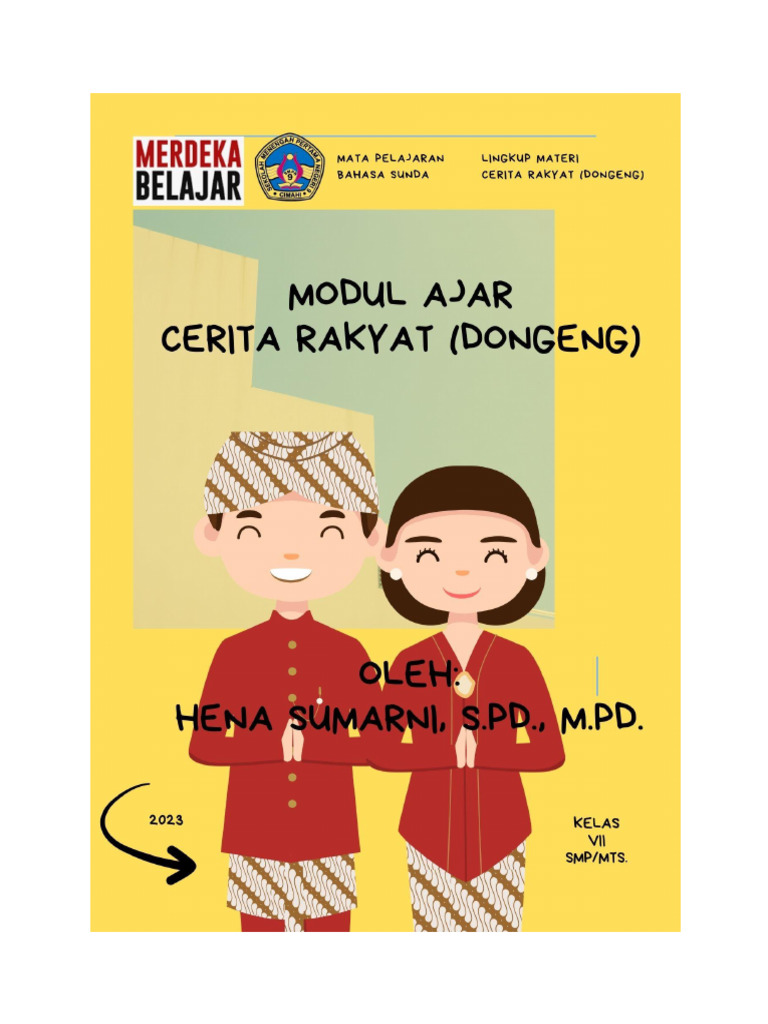 5134 2 - Modul Ajar Membaca Cerita Rakyat | PDF