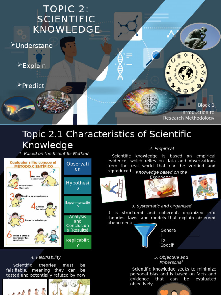 Topic 2 Scientific Knowledge | PDF