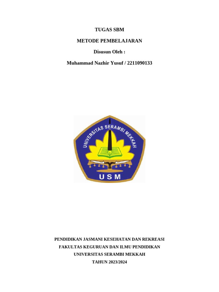 Tugas SBM | PDF