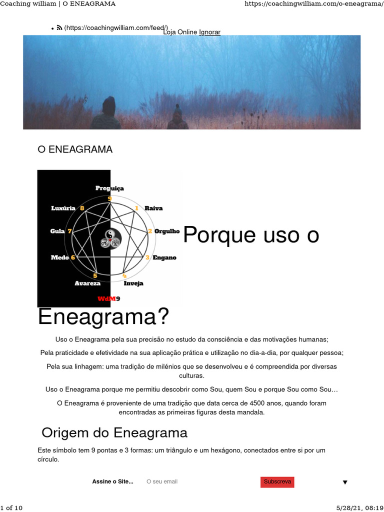 O Eneagrama | PDF | Eneagrama de personalidade | Psicologia