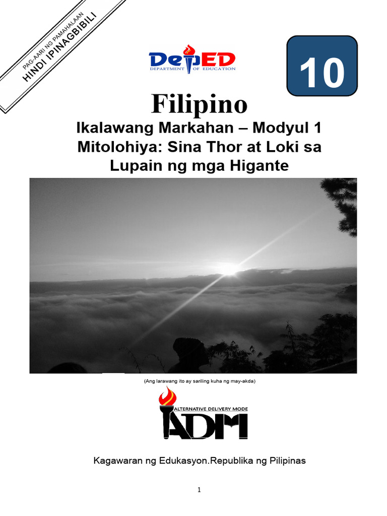 Filipino10_Q2_mod1_v4 | PDF