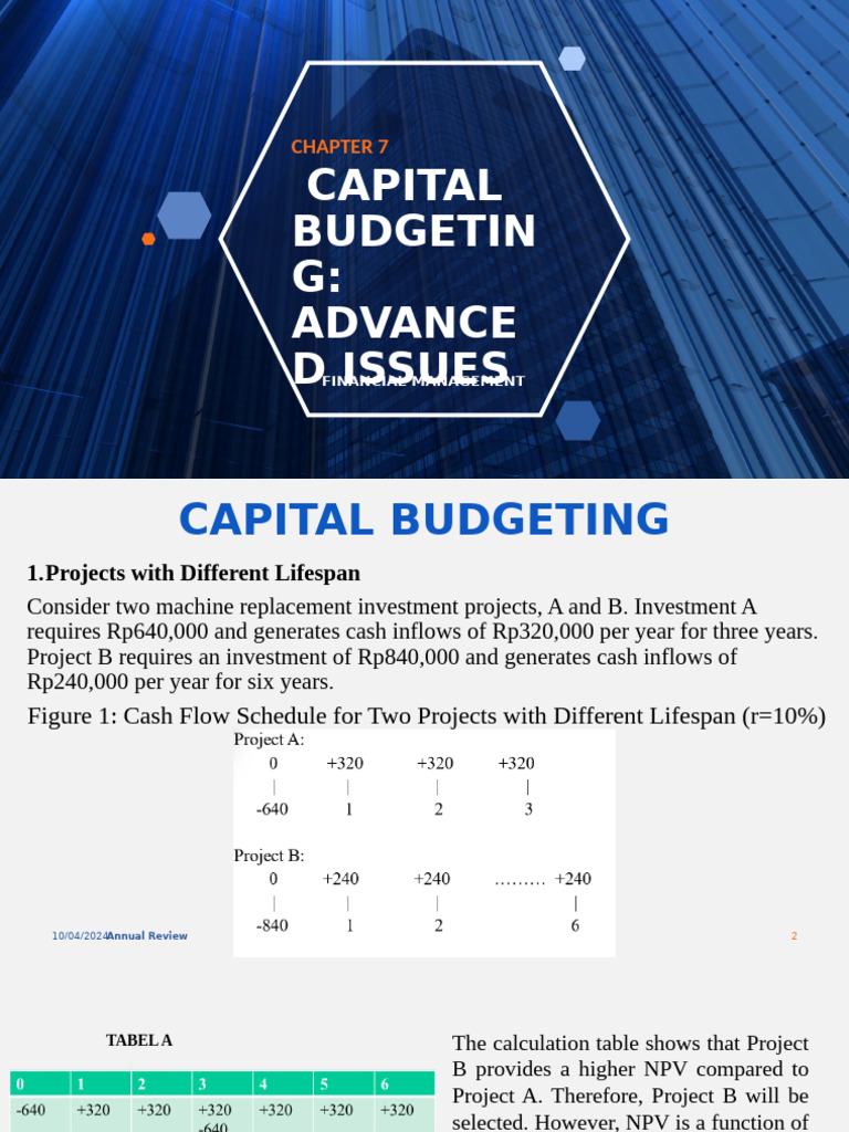 CAPITAL BUDGETING | PDF