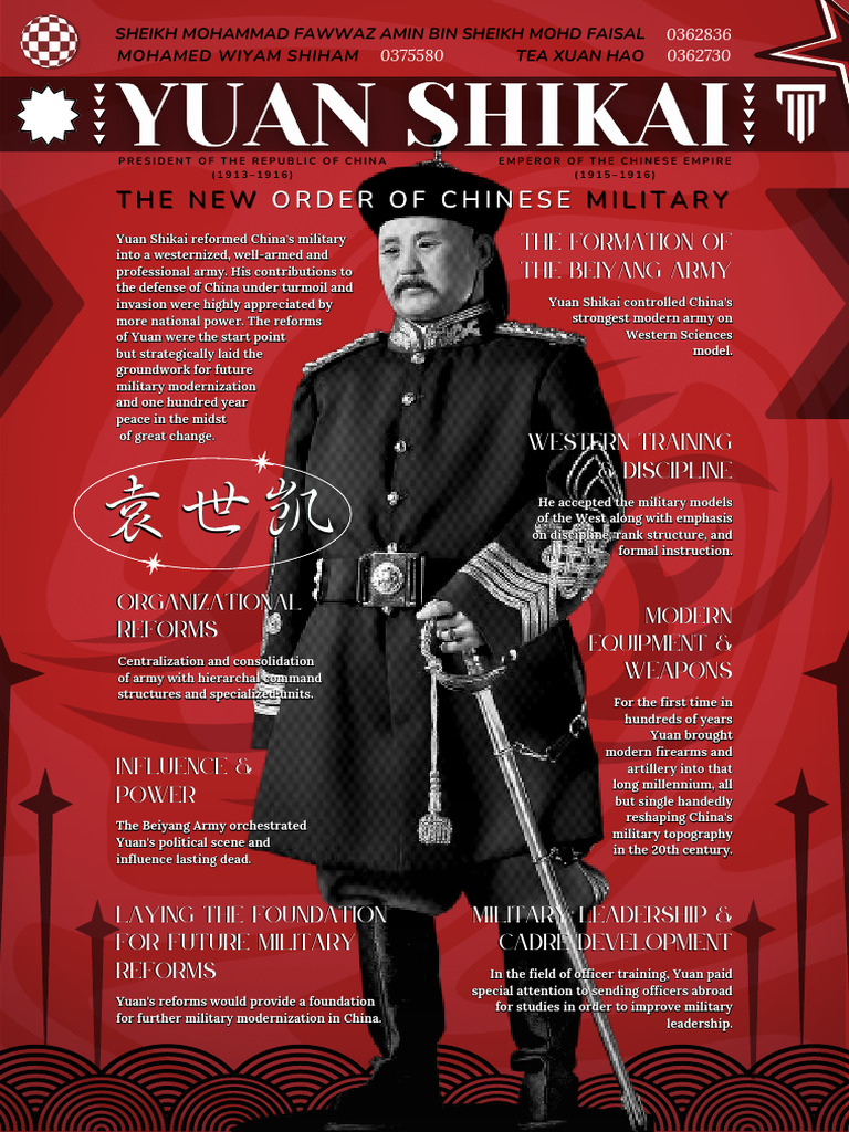 Yuan Shikai - The New Order of Chinese Military | PDF