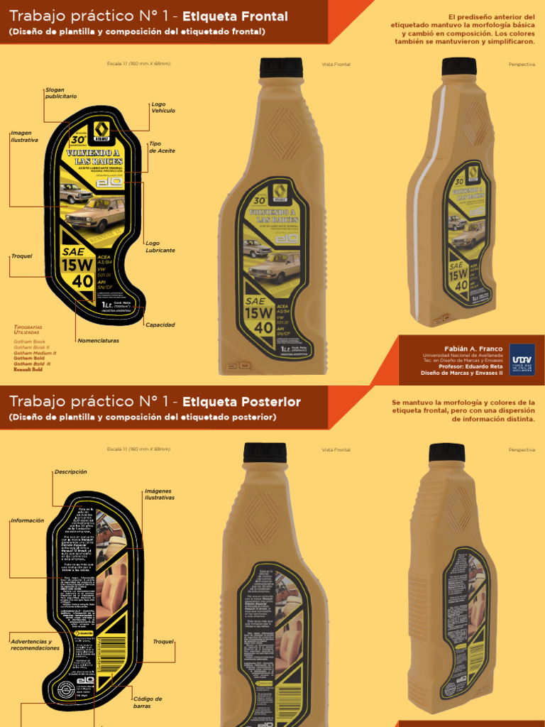 TP N°1 - Etiquetado | PDF