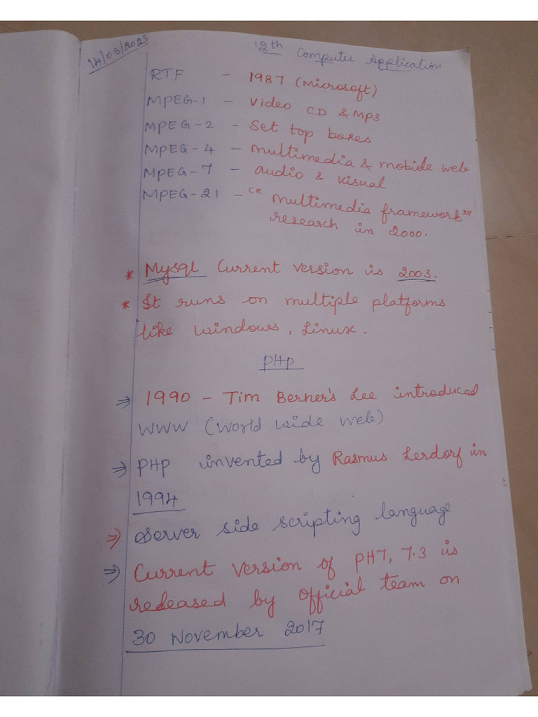 12th Computer Applications Creative Questions English Medium PDF ...