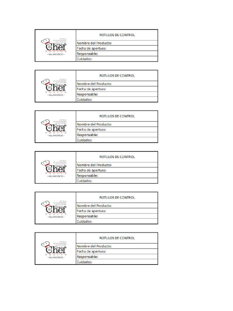 ROTULOS PRODUCTOS QUIMICOS (1) | PDF