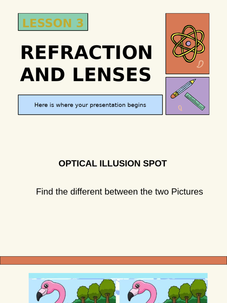 Lesson 3 Refracting and Lenses | PDF