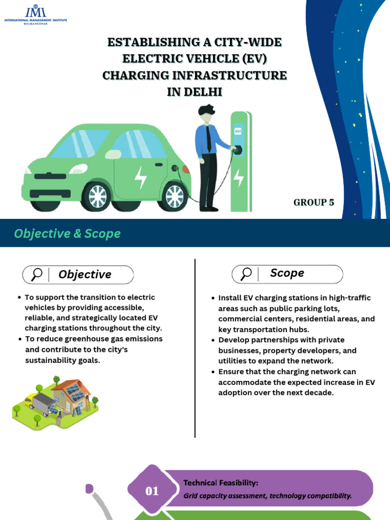Delhi EV Charging Infrastructure Plan | PDF | Electric Vehicle | Computers
