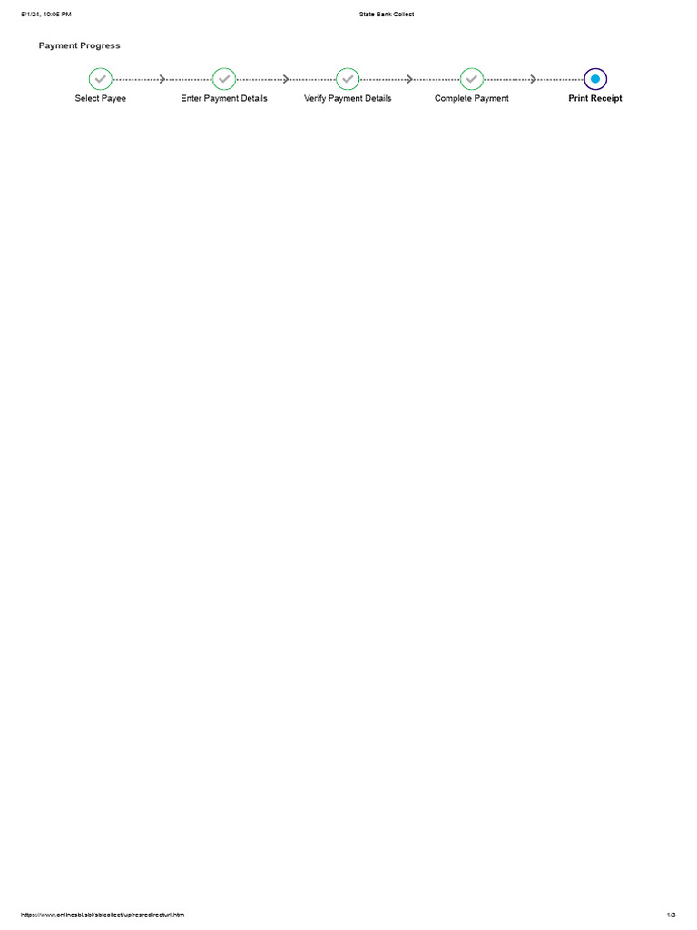 State Bank Collect | PDF