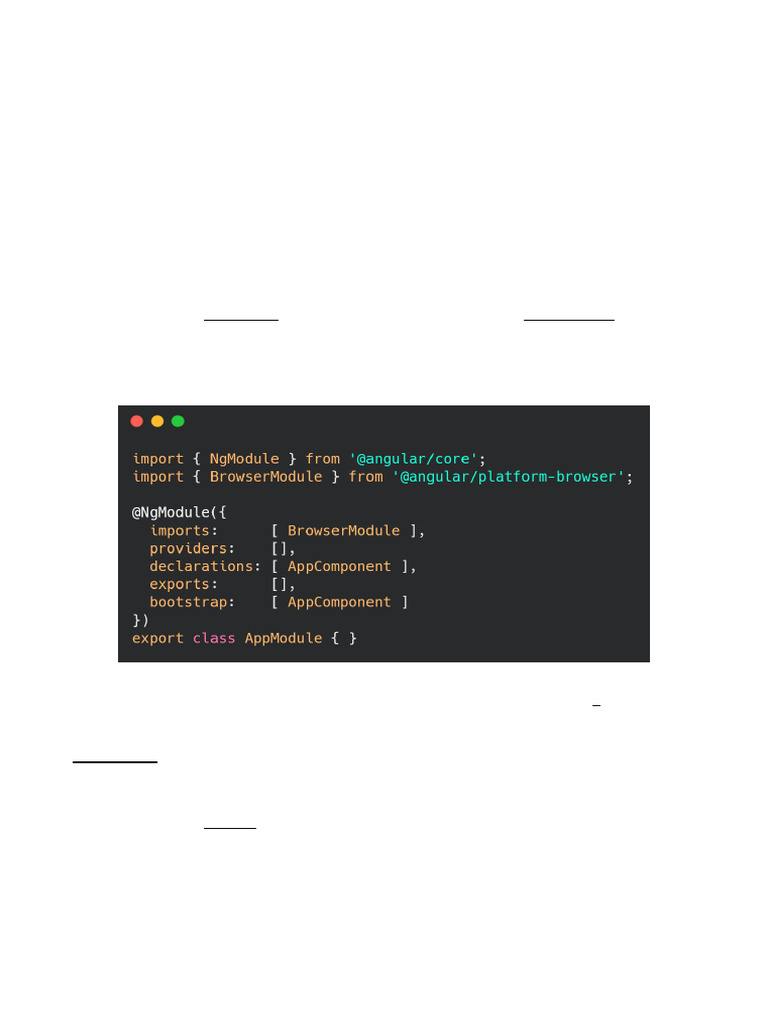 Módulos en Angular | PDF