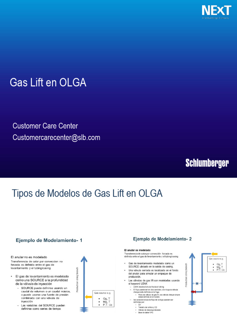 Gas Lift en OLGA | PDF