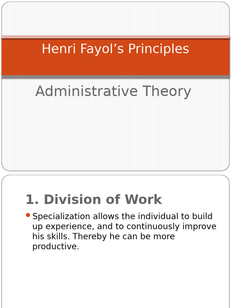 3 Henri Fayol | PDF