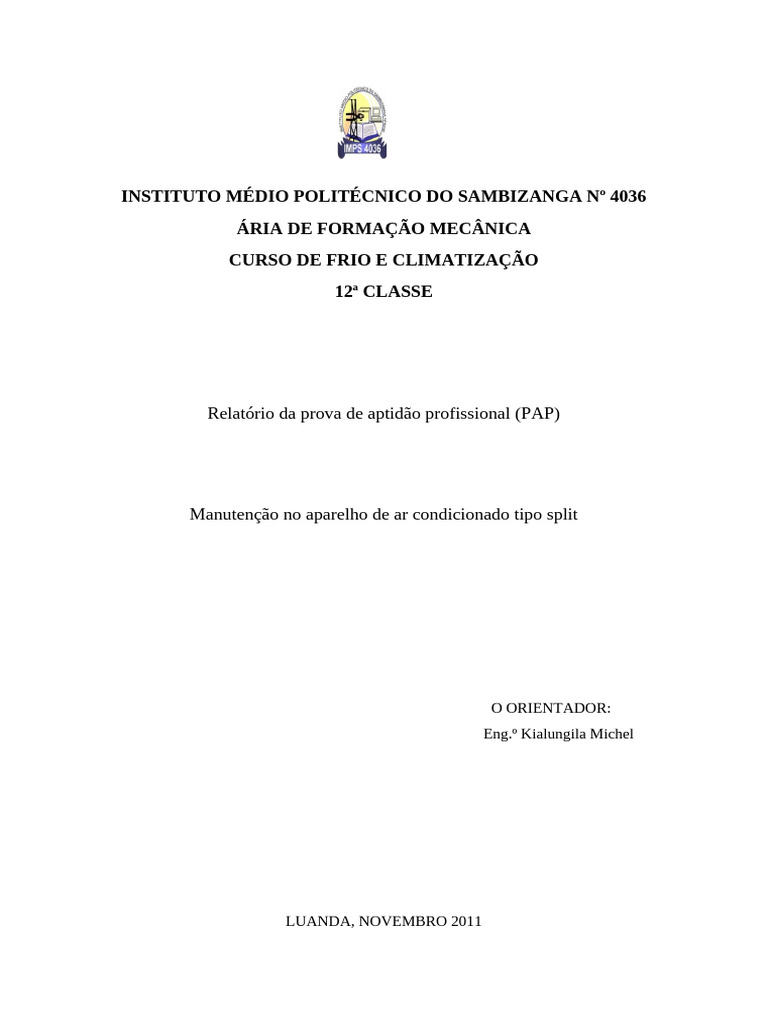 Projecto Final - Cópia | PDF