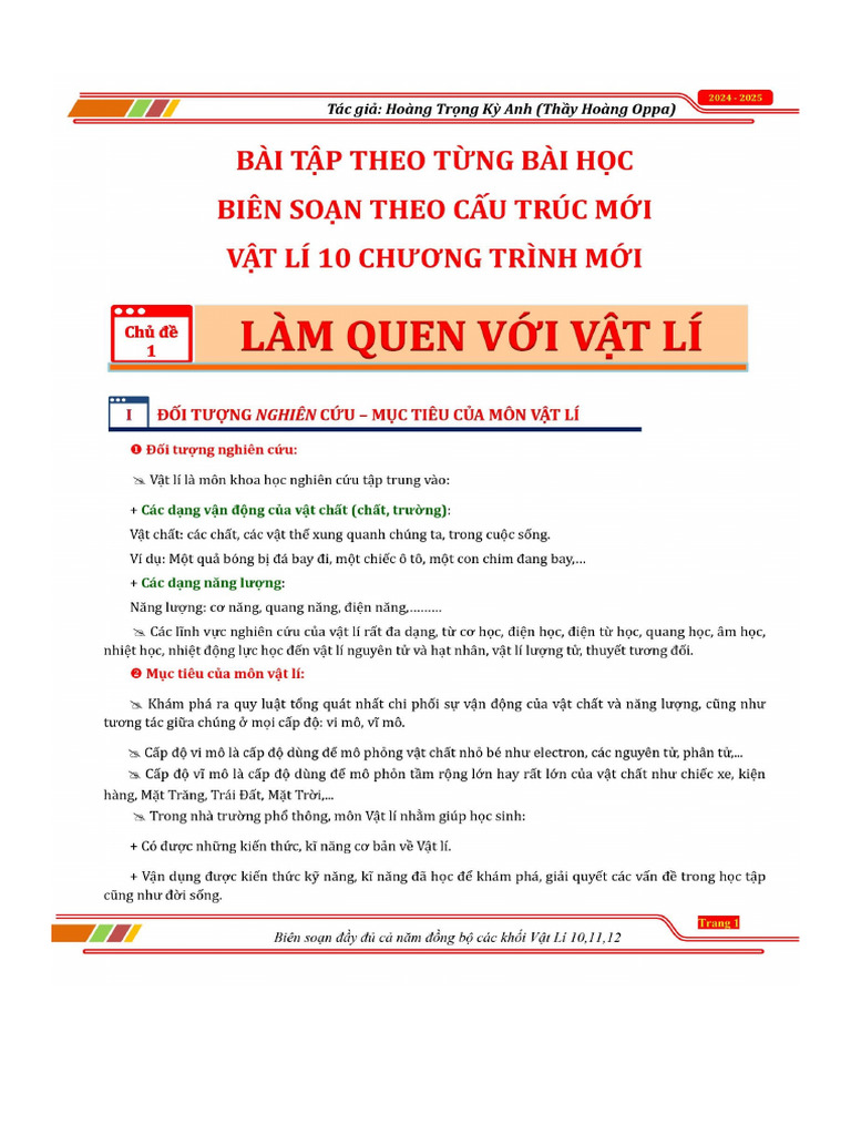 Bai Tap Theo Bai Hoc Cau Truc Moi | PDF